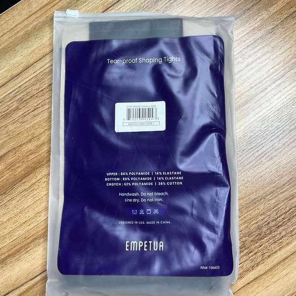 Shapermint | Accessories | Empetua Nwt Black Sheer Tearproof Shaping ...